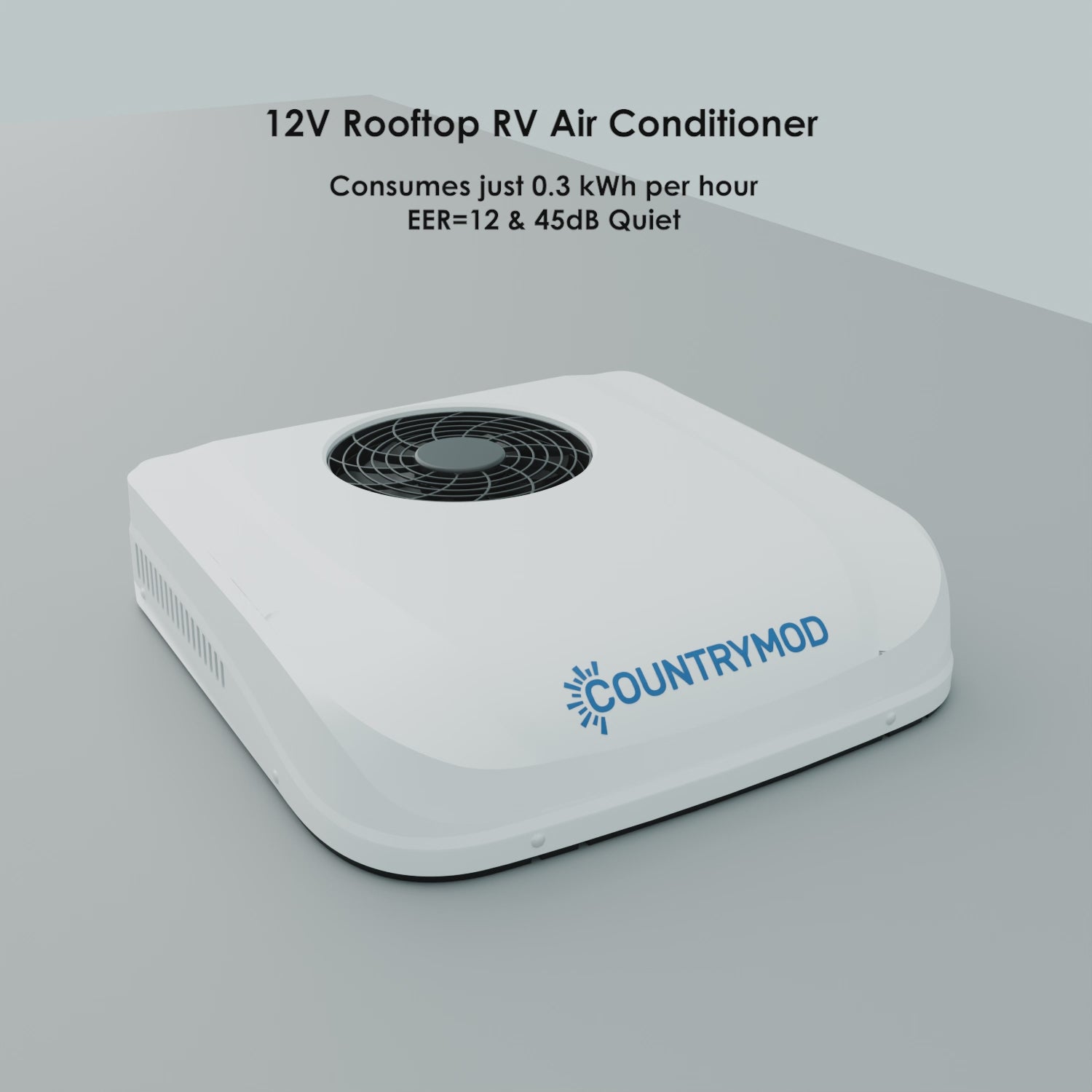 RV Air Conditioner, 12V/24V 10000 BTU Rooftop Cooling Air Conditioner